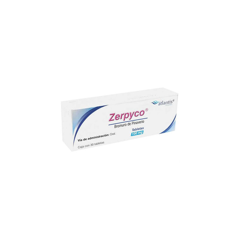 Zerpyco 100mg caja con 30 tabletas | Vitau