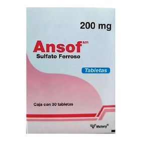 ANSOF TAB.. CAJA C/30 200 mg Caja con 30 tabletas | Precio Vitau