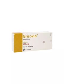 GRISOVINTAB C30 500 mg | Precio Vitau