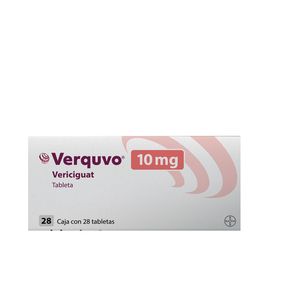 VERQUVO 10mg caja 28 tabletas | Precio Vitau
