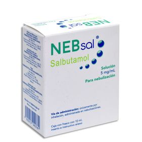 NEBSALFRASCO C/PARA NEBULIZAR 5 mg/ml Caja con frasco de 10 ml | Precio ...