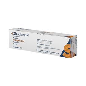 ZIEXTENZO1 LIZY BI MX 6 mg/0.6 ml Caja con 1 jeringa prellenada ...