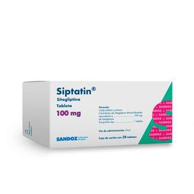 SIPTATIN- TAB 100 mg Caja de cartón con 28 tabletas — 23879 | Precio Vitau