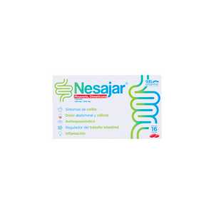 Nesajar 100mg/300mg caja 16 cápsulas — 1863 | Precio Vitau