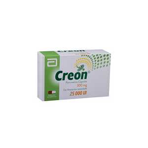 Creon 300mg/25 000 ui caja 50 cápsulas | Precio Vitau