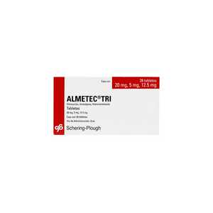 Almetec Tri 20 mg / 5 mg /12.5 mg caja con 28 tabletas — 2338 | Precio ...