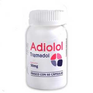 Adiolol 50mg frasco 60 cápsulas — 17421 | Precio Vitau