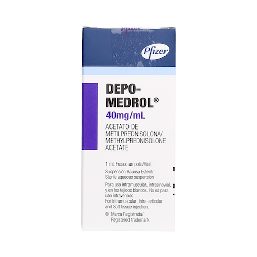 Depo-Medrol 40mg Caja 2mL solución inyectable | Precio Vitau