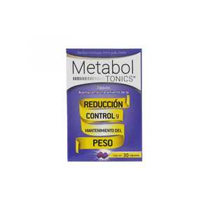 Metabol Tonics caja con 30 cápsulas | Vitau