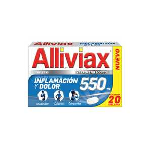 Alliviax 550 g caja con 20 tabletas | Precio Vitau
