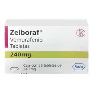 Zelboraf 240mg caja con 56 tabletas — 8953 | Precio Vitau