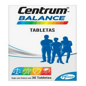 Centrum Balance Frasco con 30 tabletas | Precio Vitau