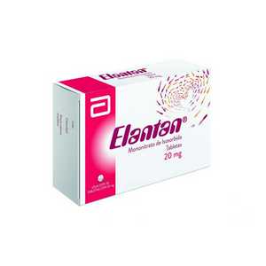 Elantan 20mg caja 30 tabletas | Precio Vitau