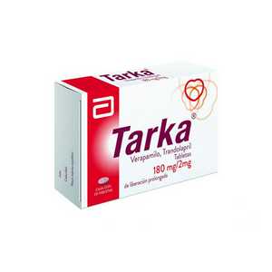 Tarka 180mg/2mg caja 30 tabletas | Precio Vitau