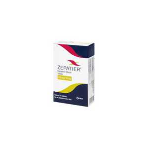 Zepatier 100/50mg caja con 28 tabletas | Precio Vitau