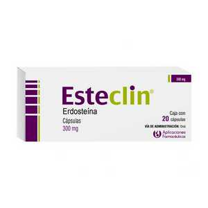 Esteclin 300mg caja con 20 cápsulas | Precio Vitau
