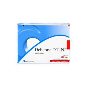 Debeone Dt Nf 850 mg caja con 30 tabletas — 10199 | Precio Vitau