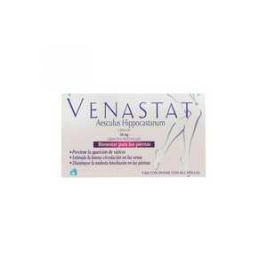 Venastat 265mg caja con 60 cápsulas — 13380 | Precio Vitau