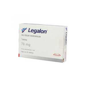 Legalon 70mg caja 20 tabletas — 11416 | Precio Vitau