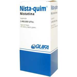 Nista-Quim 2,400,000 u/fco. caja con frasco con 1 gotero de 24ml ...