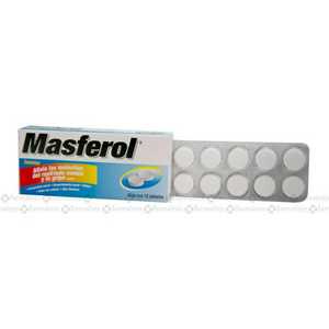 Masferol 500mg caja con 10 tabletas — 11620 | Precio Vitau