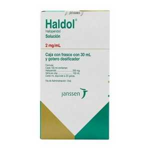 Haldol 2mg/ml caja 1 frasco 30ml — 11087 | Precio Vitau
