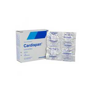 Cardispan 1g caja 20 tabletas masticables | Precio Vitau