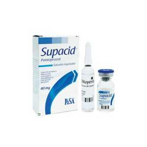 Supacid 40mg caja con 1 frasco ámpula de 10ml | Precio Vitau