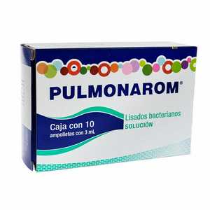 Pulmonarom caja 10 ampolletas 3ml solución oral — 8116 | Precio Vitau