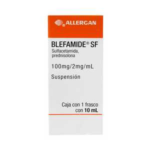 Blefamide Sf 100mg/2mg/ml caja con 1 frasco de 10ml suspensión — 9706 ...