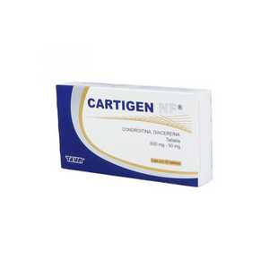 Cartigen Nf 50/600mg caja con 30 tabletas | Precio Vitau