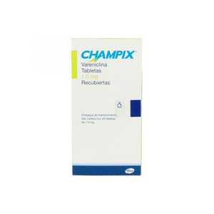 Champix 1mg caja 28 tabletas — 9942 | Precio Vitau