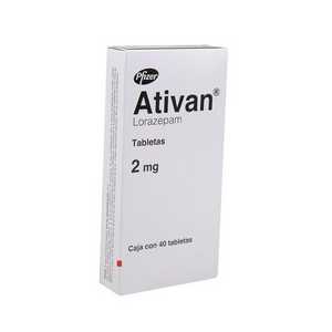 Ativan 2mg caja 40 tabletas | Precio Vitau
