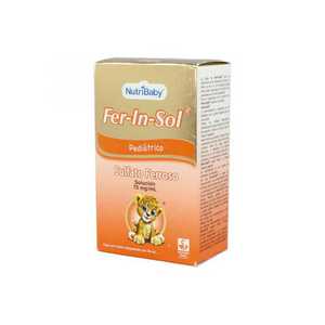 Ferinsol Pediátrico 75mg/ml caja 1 frasco 75ml — 10742 | Precio Vitau