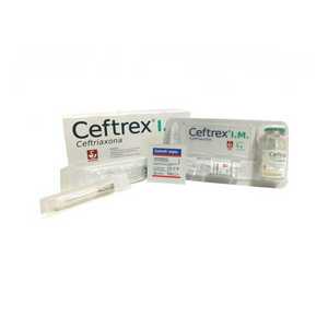 Ceftrex Im 1g caja 1 frasco ámpula | Vitau