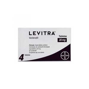 Levitra 20mg caja 4 tabletas — 11462 | Precio Vitau