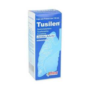Tusilen 300mg/2.4g/5g caja 1 frasco 118ml jarabe | Precio Vitau