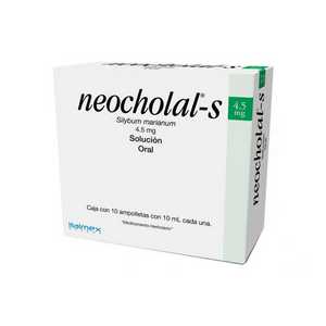 Neocholal 4.5mg caja con 10 ampolletas de 10ml | Precio Vitau