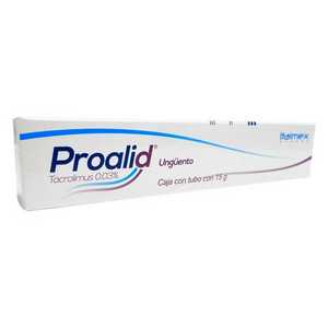 Proalid 0.03% caja con 1 tubo de 15g ungüento — 12425 | Precio Vitau