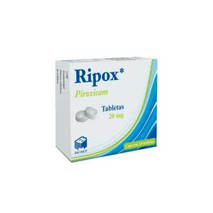 Ripox 20mg caja con 20 tabletas | Precio Vitau