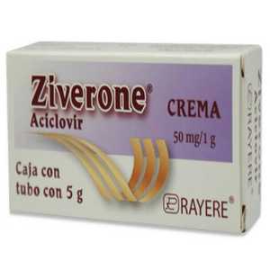 Ziverone 50mg/g caja con 1 tubo de 5g crema | Precio Vitau