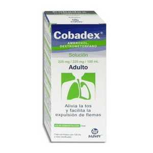 Cobadex adulto 225mg-225mg/100ml caja con 1 frasco de 120ml — 18151 ...