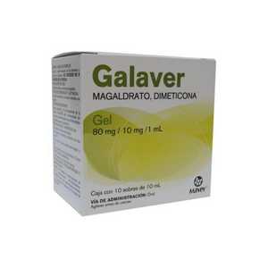 Galaver 80mg/10mg/ml caja 10 sobres 10ml gel | Precio Vitau