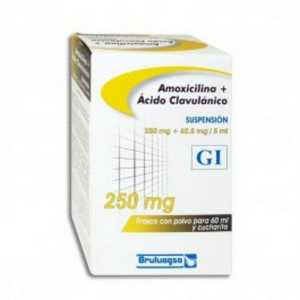 Clavi Susp 250mg/60ml caja con 1 frasco de 60ml — 18139 | Precio Vitau