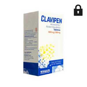 Clavi 500mg caja con 15 tabletas — 16306 | Precio Vitau
