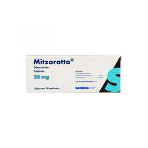 Mitzoratta 20mg caja con 14 tabletas — 11771 | Precio Vitau