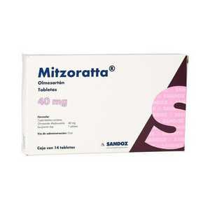 Mitzoratta 40mg caja con 14 tabletas | Precio Vitau