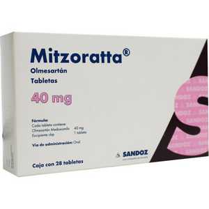Mitzoratta 40mg caja con 28 tabletas — 11773 | Precio Vitau