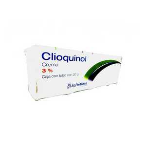 Clioquinol 0.03 caja 1 tubo 20g crema — 15160 | Precio Vitau