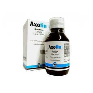 Axofin 2.0mg/100ml caja 1 frasco 120ml jarabe — 9573 | Precio Vitau